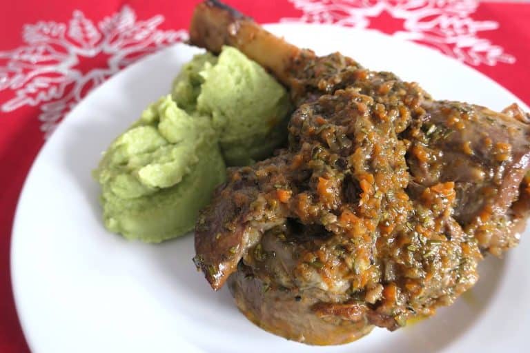 LOW CARB SLOW COOKED LAMB FORE SHANKS - Queen Keto