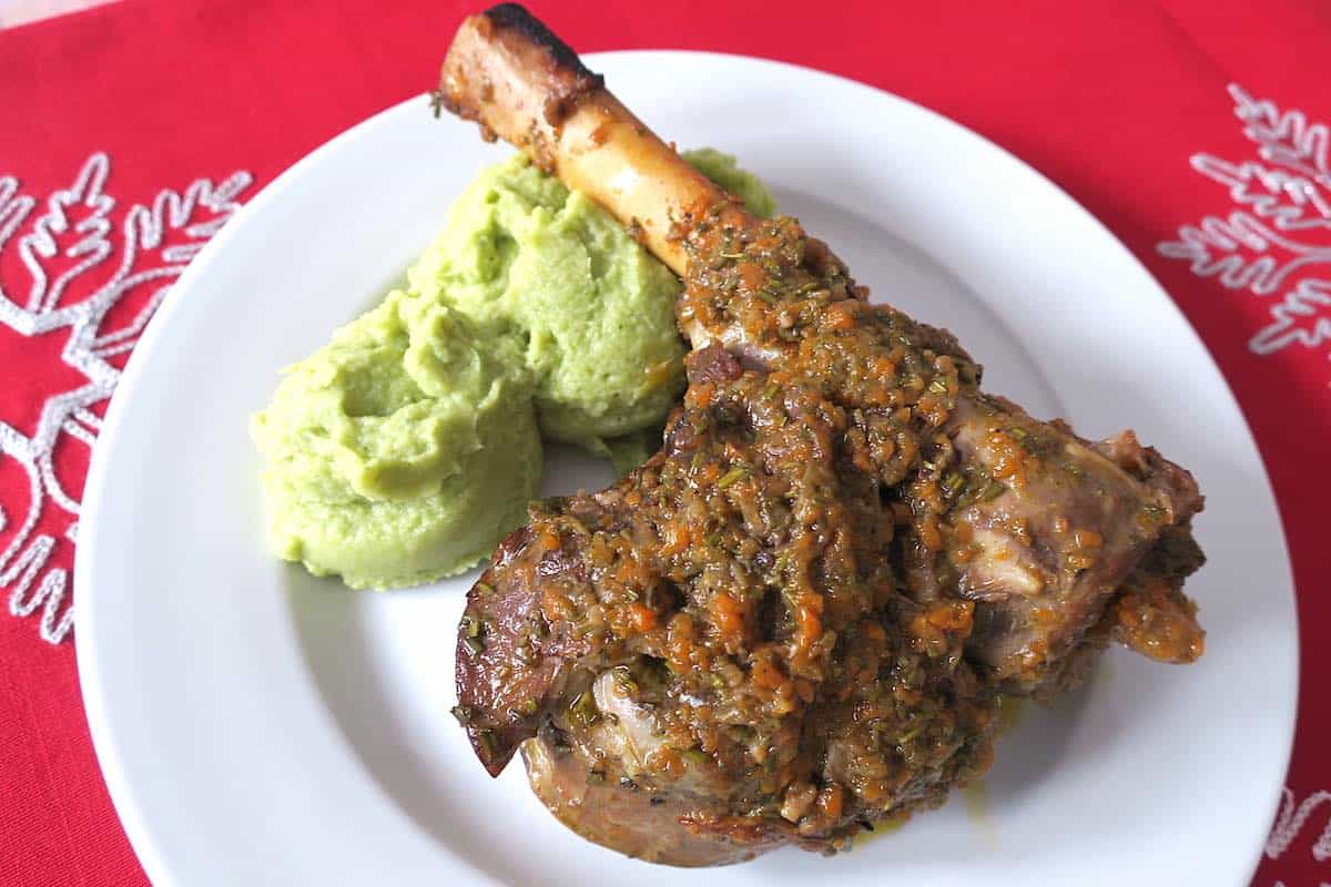 LOW CARB SLOW COOKED LAMB FORE SHANKS - Queen Keto