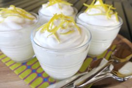 SUGAR FREE LEMON & PROSECCO SYLLABUB - Queen Keto