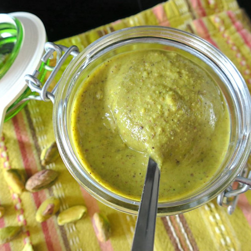 Sugar Free Pistachio Nut Butter - Queen Keto