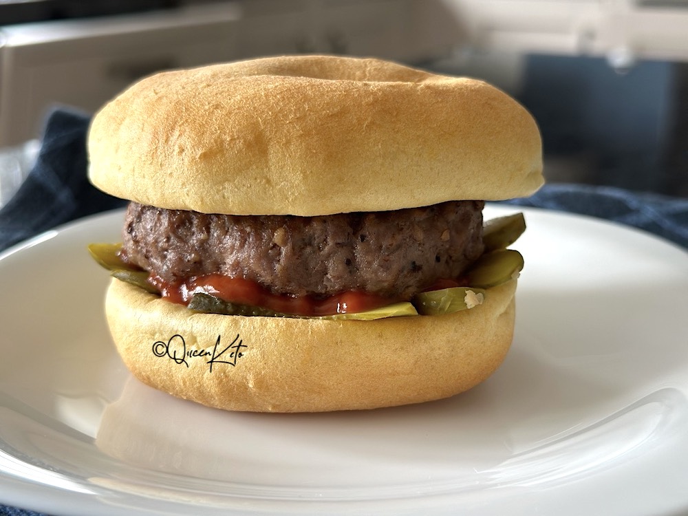 Easy Keto Burger Buns - Queen Keto